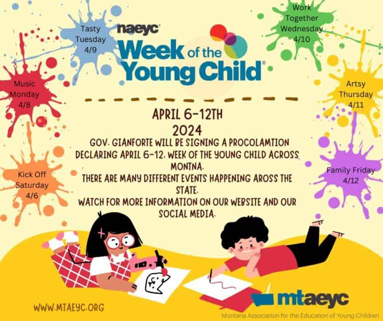 Week of the Young Child in Montana: Celebrating Our Little Ones ...